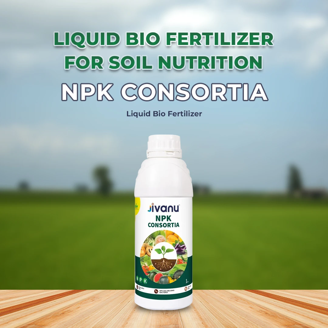 Green Revolution Jivanu NPK Consortia Bacteria Liquid Bio Fertilizer
