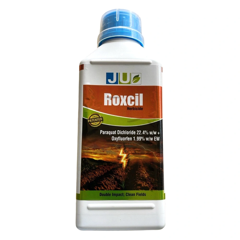 JU Roxcil Paraquat Dichloride 22.4% + Oxyfluorfen 1.99% EW Herbicide